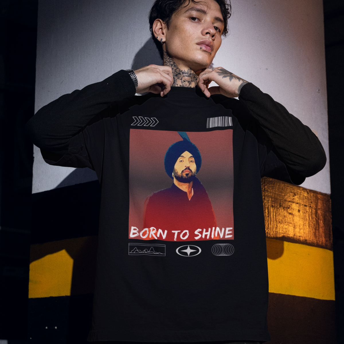 Diljit Dosanjh Concert Oversized T-shirt – Stitch Lab